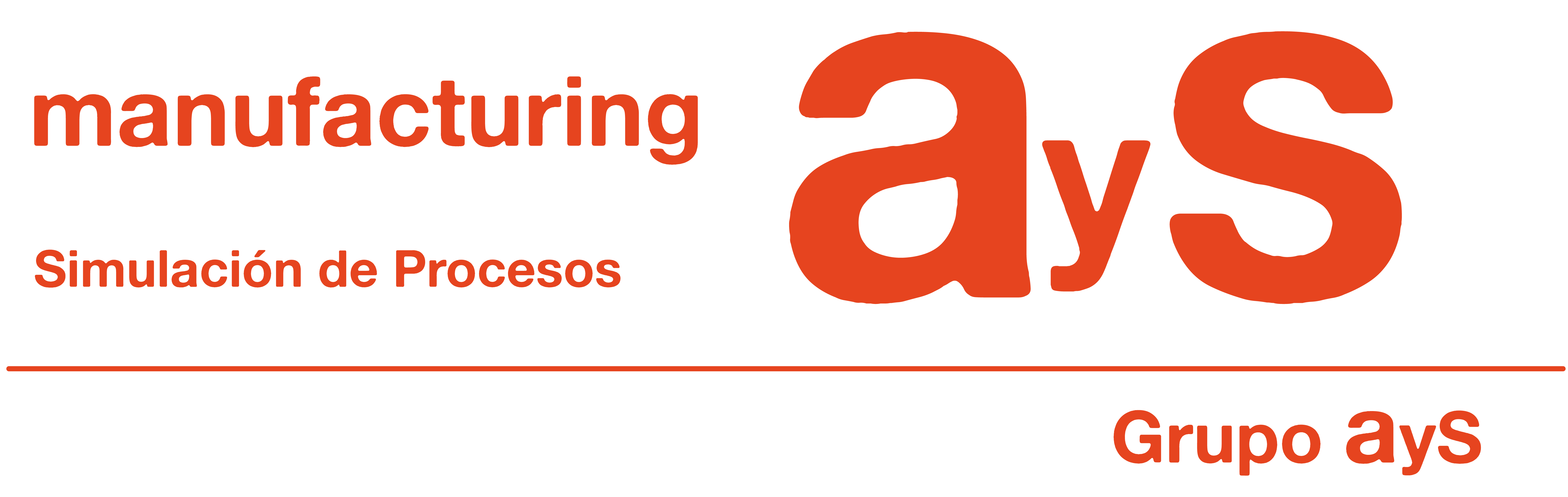 Pantallas - Logo AyS Manufacturing Horizontal - Grupo AyS