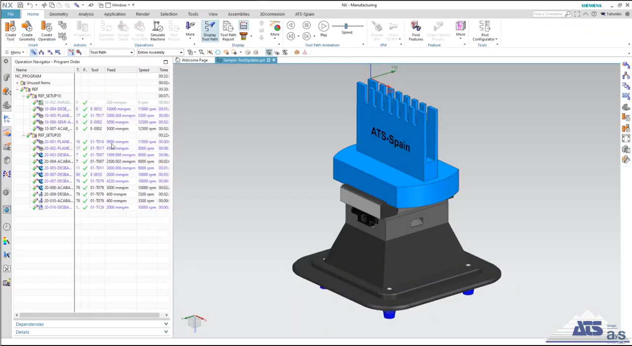 App to update the machining process between different machines | Grupo ...